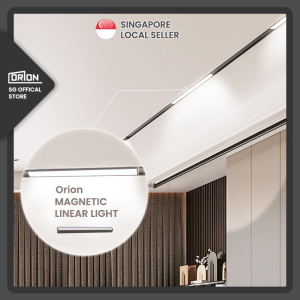 Orion Magnetic Track 1M/2M Surface Mounted Magnetic Track SG Seller - GELED