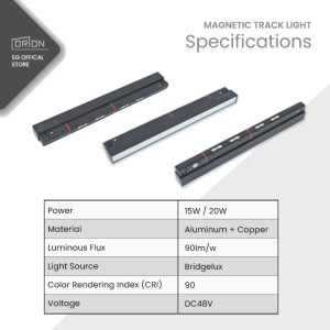 Orion Magnetic Track 15W Linear Light Bluetooth Smart 2 years onsite ...